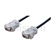 模具成型式 RS232C线束 直排接线 Dsub9芯转Dsub9芯 固定长_RS232C电缆-米思米官网