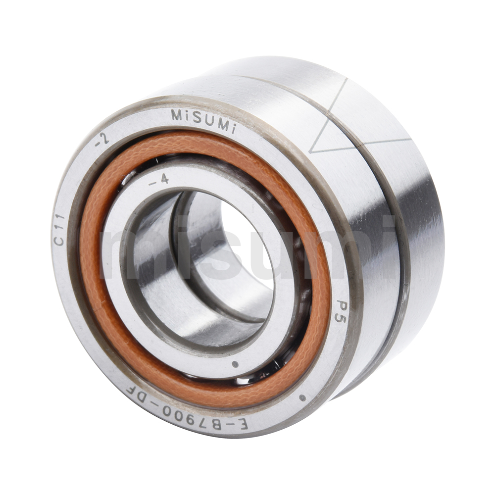 经济型 薄壁角接触球轴承 两列组合DF型_滚珠轴承-米思米官网