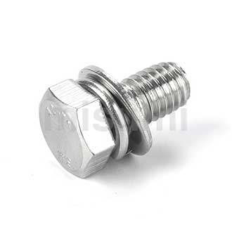 垫圈组合螺丝 不锈钢304外六角型(盒装销售) GB9074.17_东明TONG垫圈组合螺丝-米思米官网