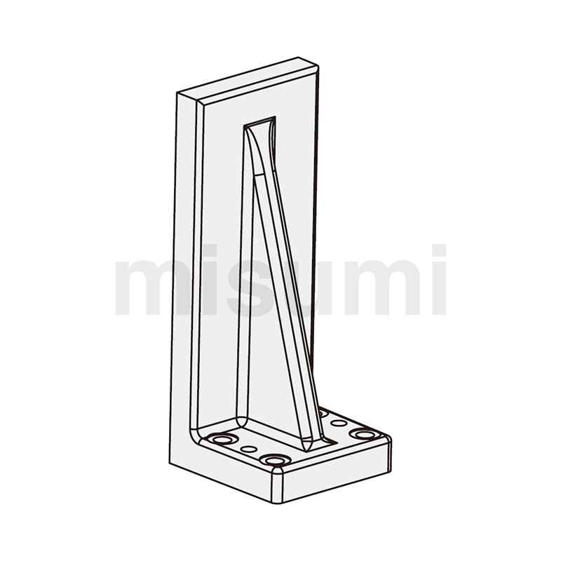 L SHAPE SUPPORT -CAST ALUMINUM- | MISUMI | MISUMI ประเทศไทย