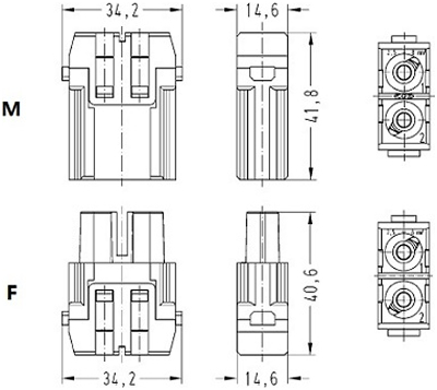 Han模块 Modular型 插芯_浩亭HARTING矩形连接器-米思米官网