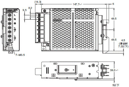 S8FS系列 S8FS-G_欧姆龙OMRON开关电源-米思米官网