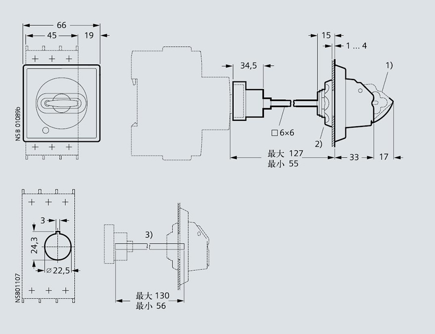 3RV6 电动机保护断路器_西门子SIEMENS电路保护器-米思米官网