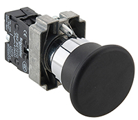 蘑菇头型弹簧复位按钮 XB2B金属系列按钮 直径40mm_施耐德电气Schneider Electric按钮-米思米官网