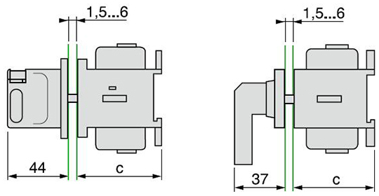 操作手柄(国产) VARIO负荷开关用_施耐德电气Schneider Electric接线用断路器（选购件/其他）-米思米官网