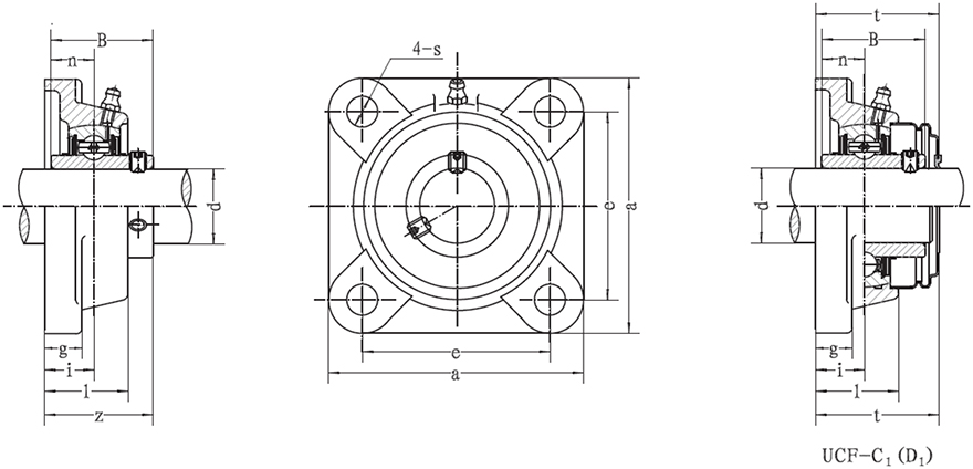 轴承座组件 带座轴承_斯凯孚SKF方型座-米思米官网