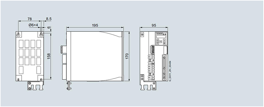 400W驱动器 V90系列伺服用_西门子SIEMENS伺服电机-米思米官网