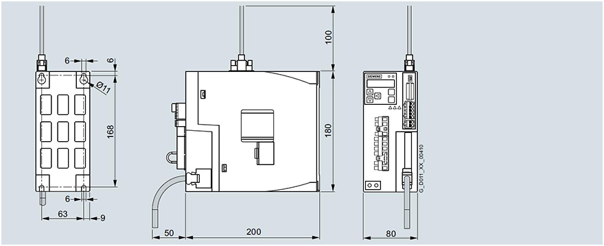 400W驱动器 V90系列伺服用_西门子SIEMENS伺服电机-米思米官网