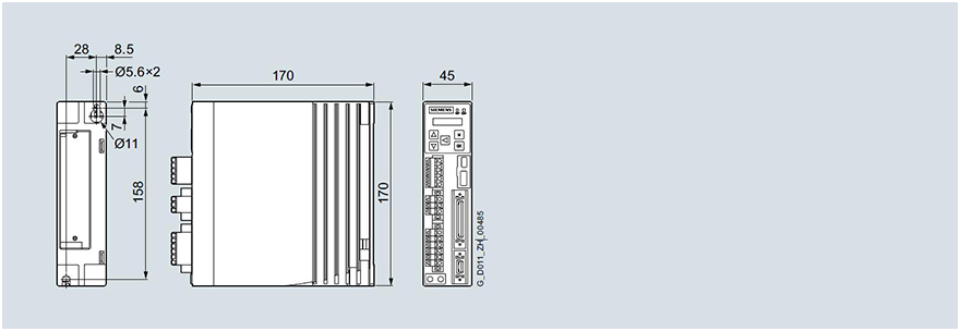 400W驱动器 V90系列伺服用_西门子SIEMENS伺服电机-米思米官网